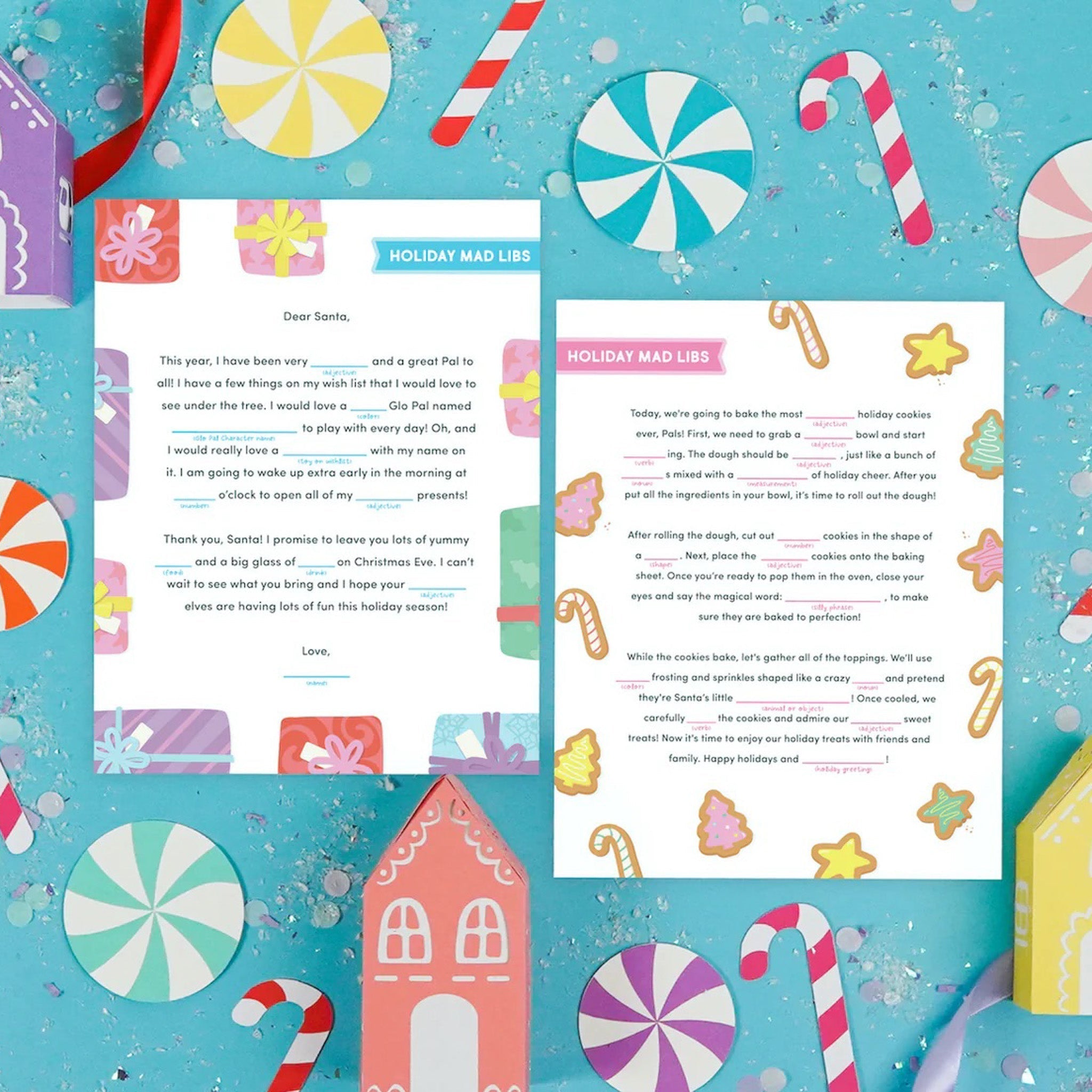 Holiday Mad Libs - spread cheer and spark creativity! – Glo Pals