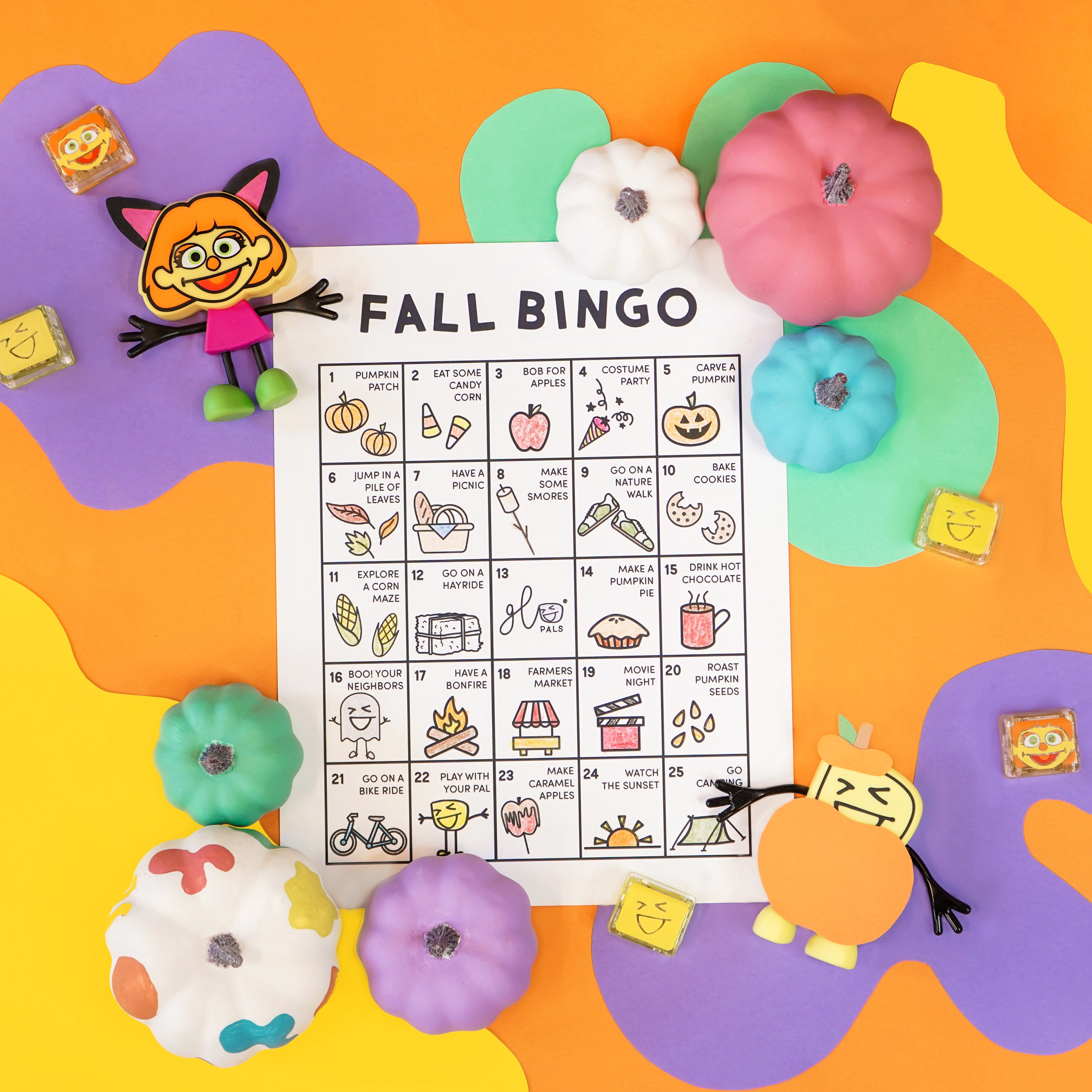 Fall and Halloween Printables – Glo Pals