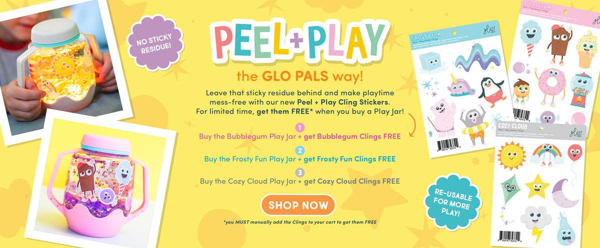 Glo Pals - Light Up Sensory Bath Toys and Cubes