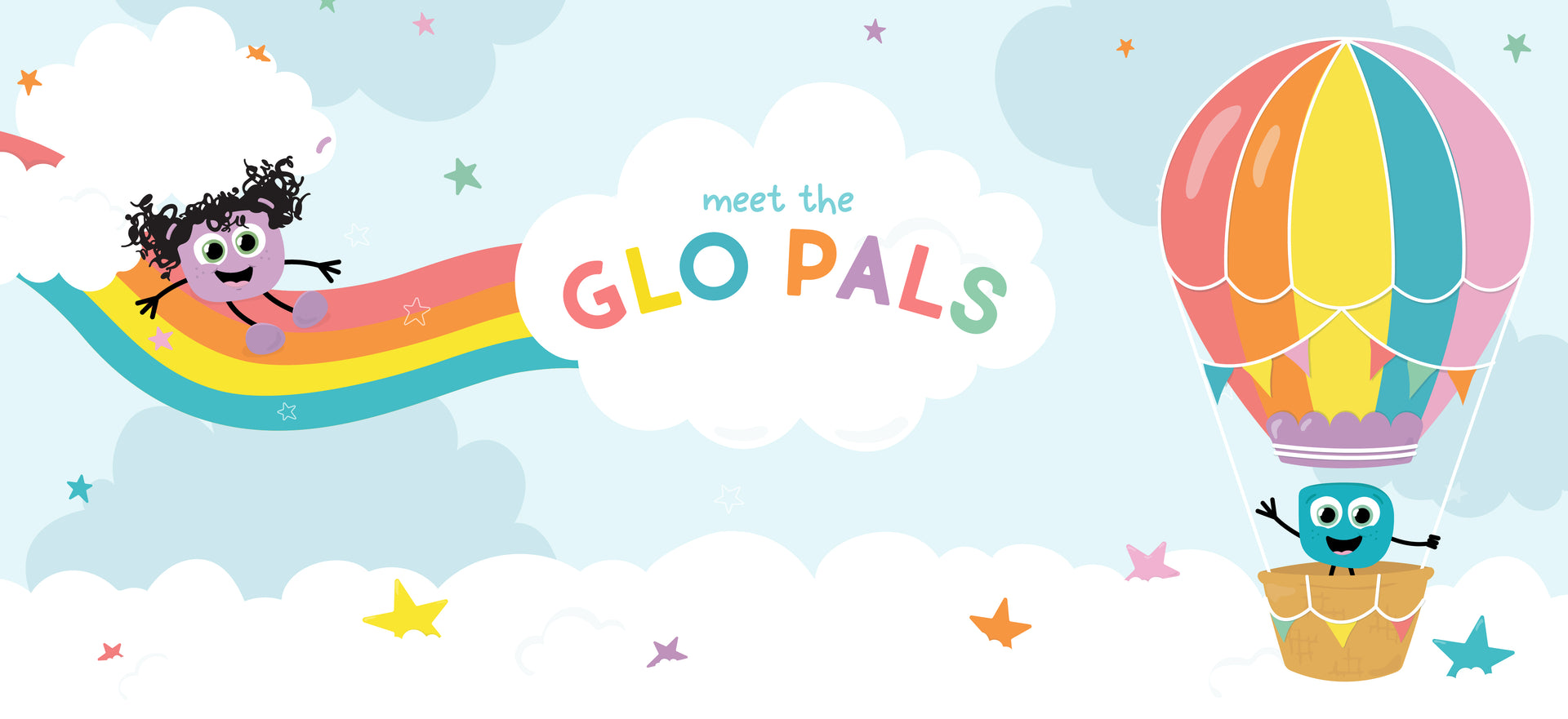 Meet the Pals: Glo Pals Light-Up Sensory Bath Toys