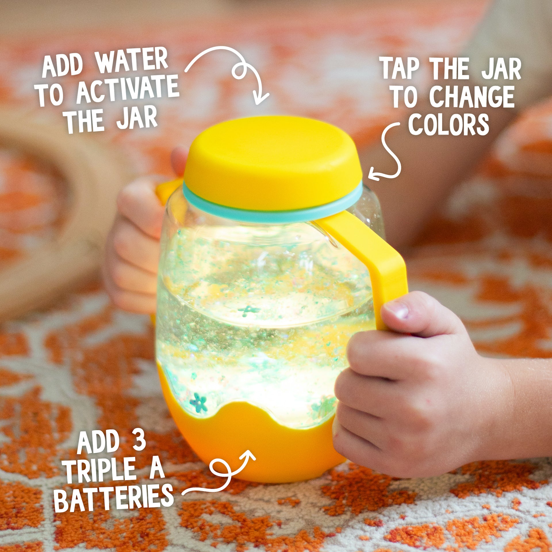 Sensory Play Jar – Glo Pals
