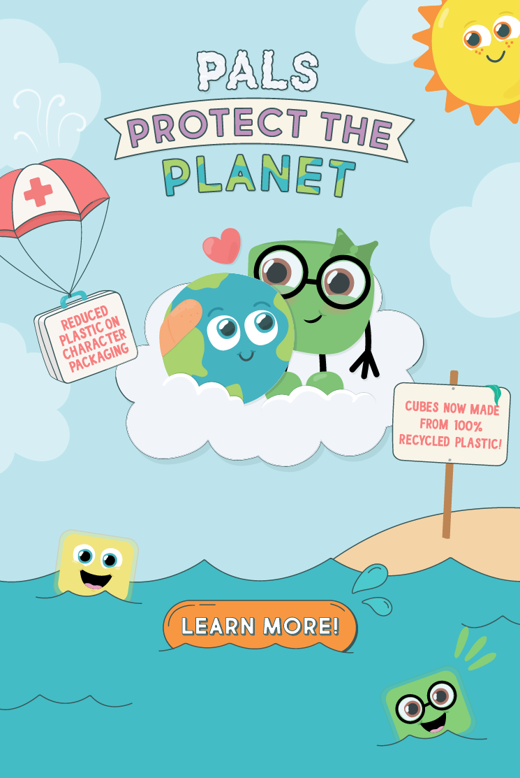 Glo Pals - Light Up Sensory Bath Toys and Cubes