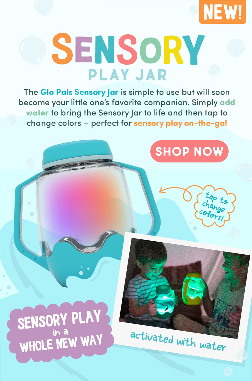 Glo Pals - Light Up Sensory Bath Toys and Cubes