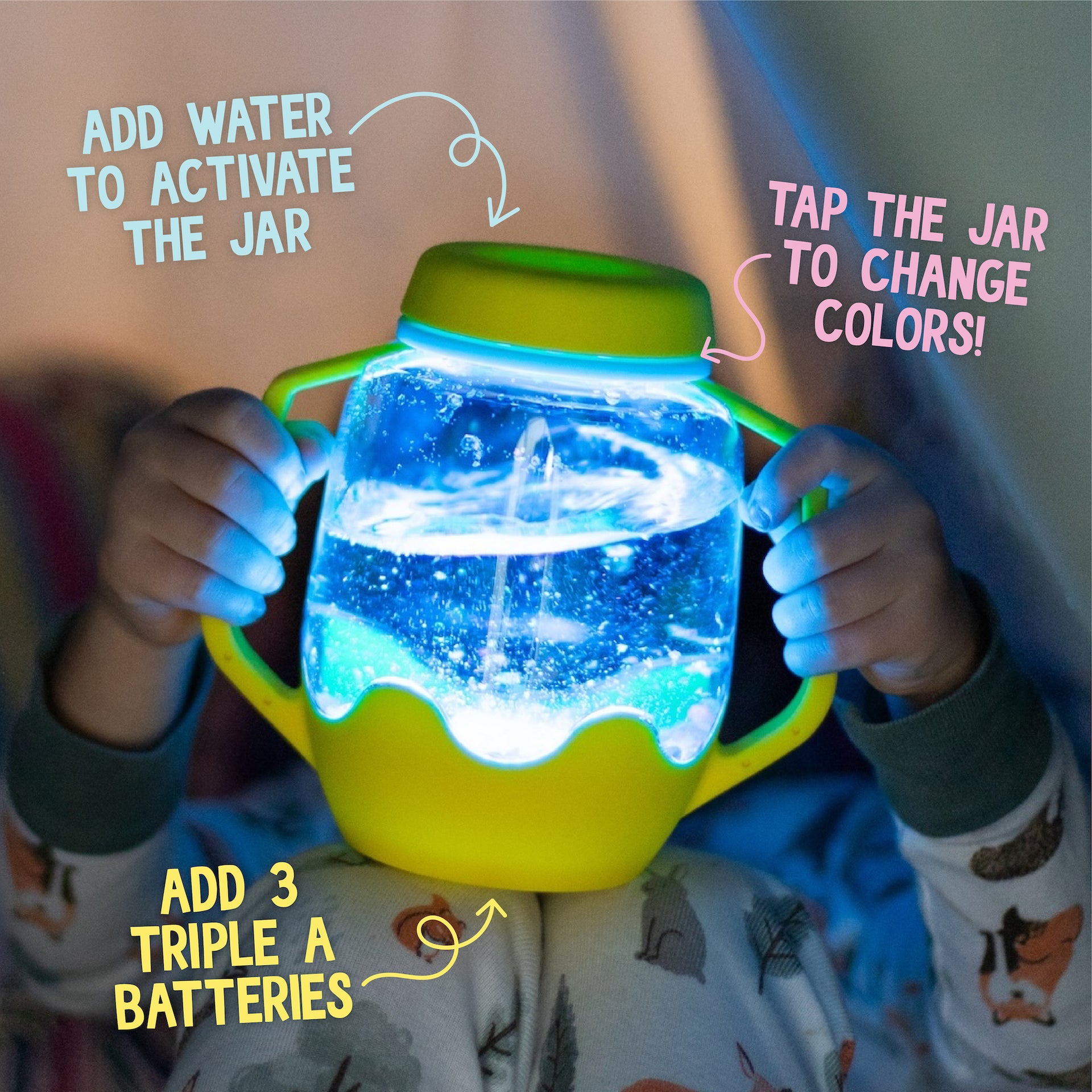 Sensory Play Jar – Glo Pals