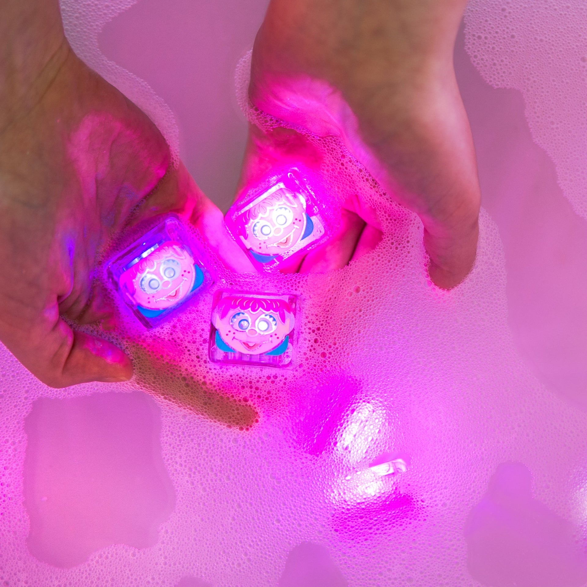 Glo Pals - Light Up Sensory Bath Toys and Cubes