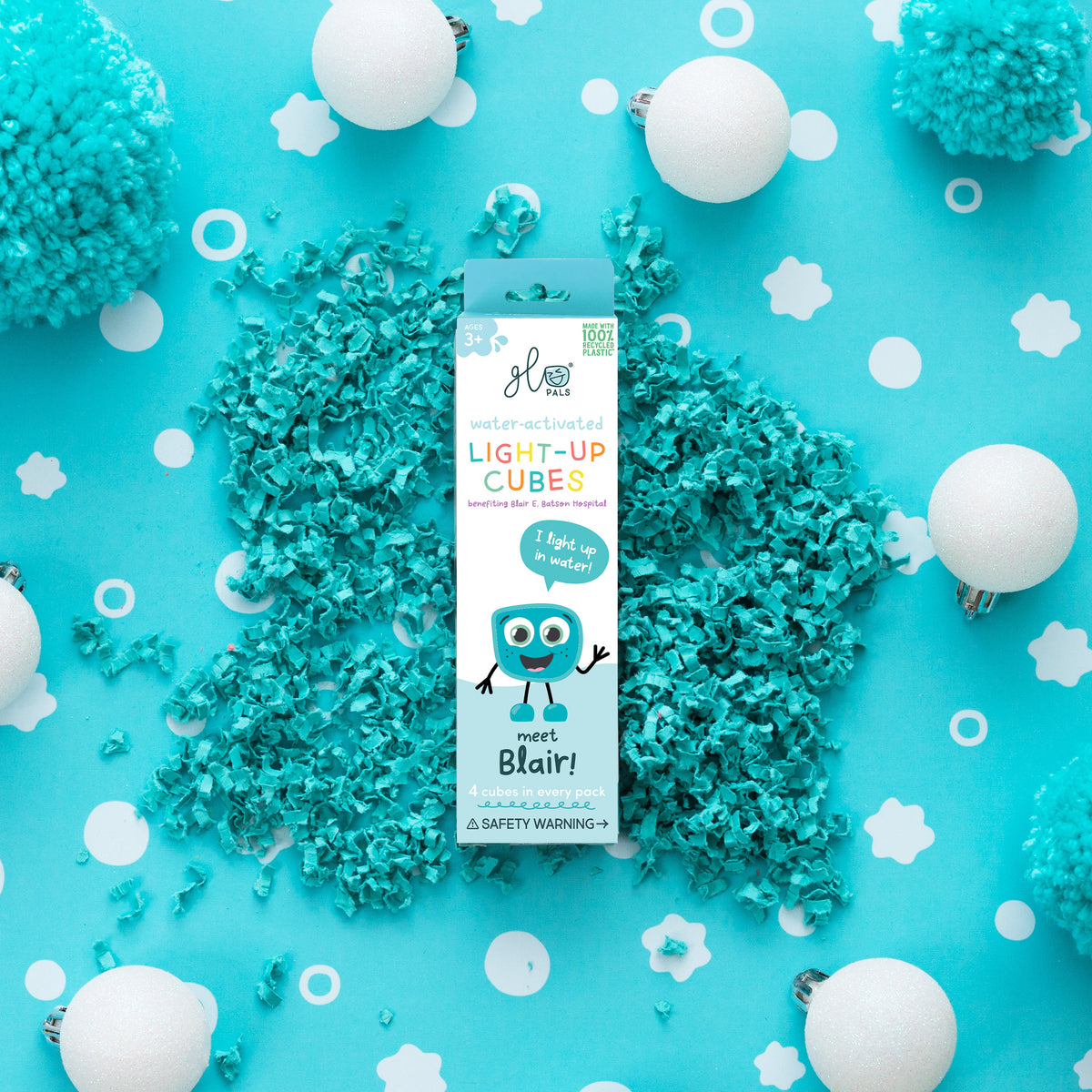 Glo Pals - Light Up Sensory Bath Toys and Cubes