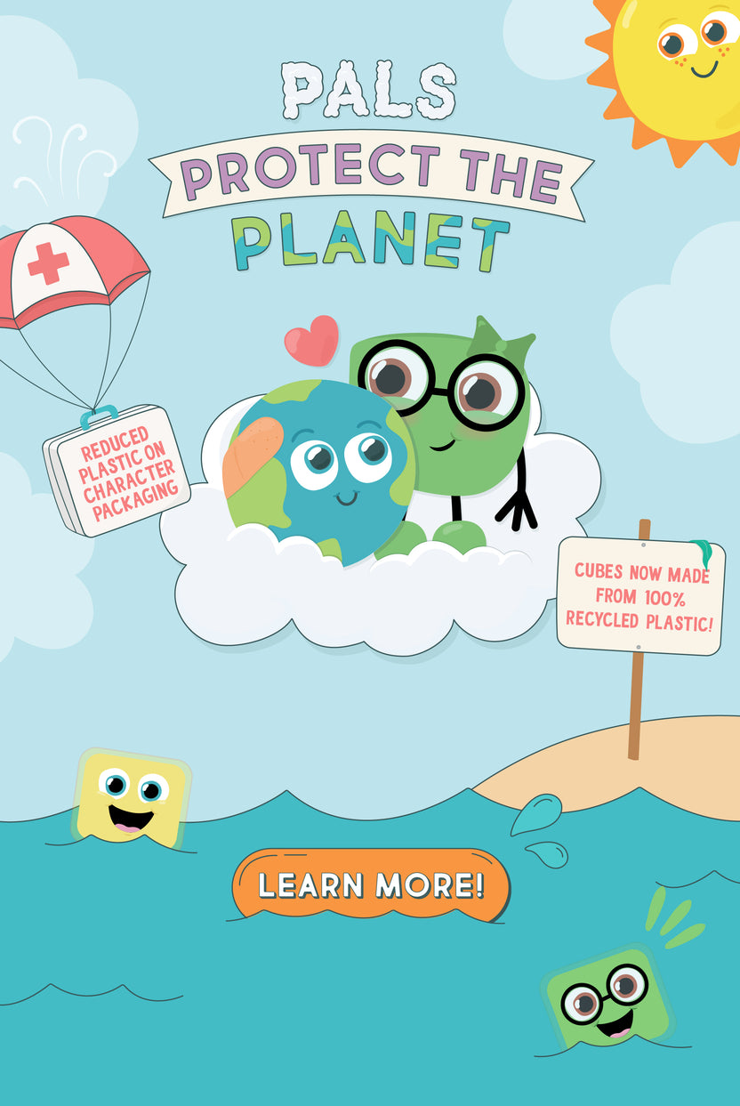 Glo Pals - Light Up Sensory Bath Toys and Cubes