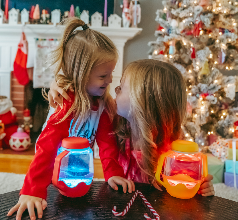Glo Pals - Light Up Sensory Bath Toys and Cubes